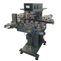China High Precision PLC Controlled Semi Automatic Pad Printing Machine With1800-2000PCS/Hour Capacity for sale