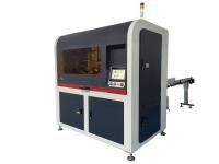 Quality Three Station Linear Full Servo Screen Printing Machine For Glass Perfume for sale