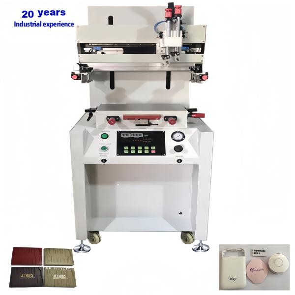 Quality Semi Automatic Flatbed Screen Printing Machine For Plastics Metal Food Packaging for sale