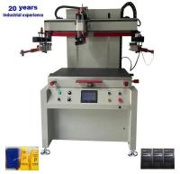 China Industrial Semi Automatic Flat Screen Printing Machine For Packaging Can Surface Printing for sale