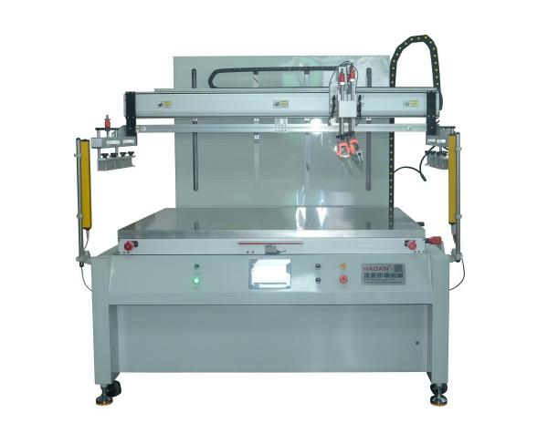 Quality Universal Semi Automatic Flat Bed Screen Printer For Electronics Plastics Printing for sale