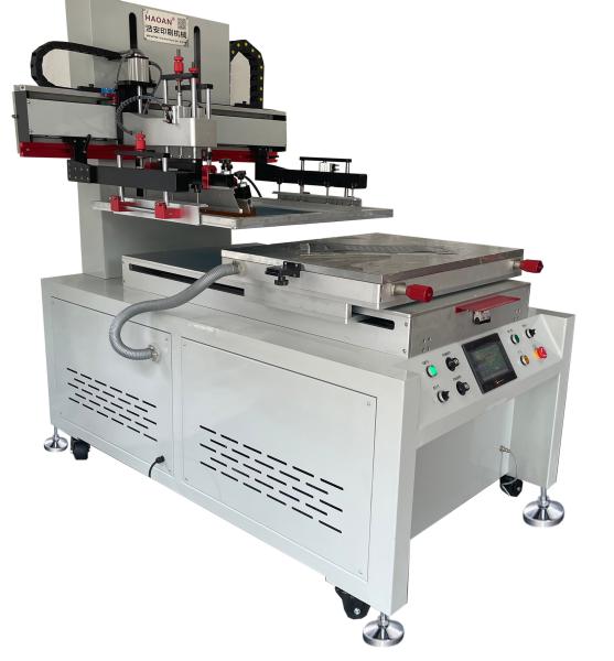 Quality One Color Servo Semi Automatic Screen Printer High Precision For Acrylic Printing for sale