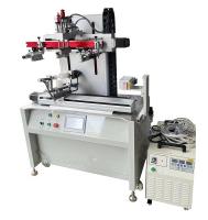 China Semi Automatic LED Curing Screen Printer For Plastic Glass Metal Containers for sale