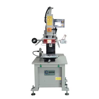 China AC220V 50HZ Semi Automatic Hot Stamping Machine With Hydraulic Pneumatic Drive for sale