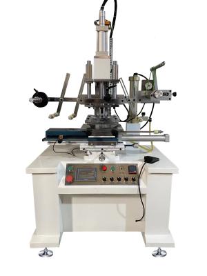 China Dual Purpose Semi Automatic Hot Stamping Machine PLC Control For Flat Round Stamping for sale