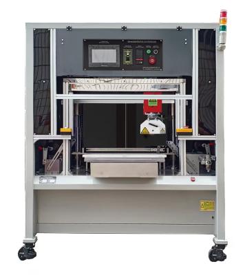 China Semi Automatic Pneumatic Hot Stamping Machine For Plastic Wood Product Stamping for sale