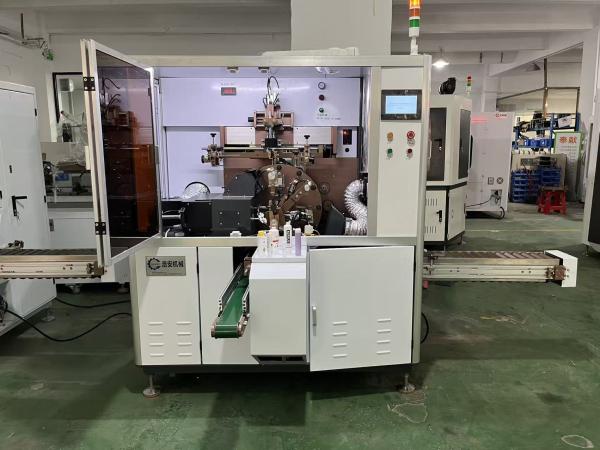 Quality 5-8 Bar Working Air Pressure Automatic Screen Printing Machine with Taiwan Weinview Touch Screen for 2400-2700 Pcs/h Max Printing Speed for sale