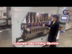 10 color automatic servo pad printing machine 13kw 15 times/h max running speed
