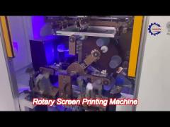 one color beer mug screen printing machine automatic cylindrical screen printing press