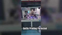 Automatic Bottle Screen Printer High Speed Visual Servo