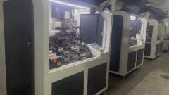 Bottle Screen Printer UV Cure Flame Treat Servo