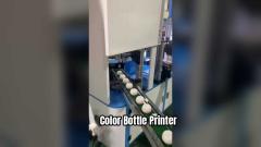 Color Servo Screen Printer Plastic Bottles