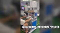 Hot Stamping Machine for Curved Surfaces
