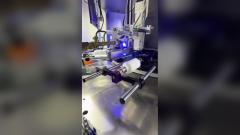 Color Automatic Servo Screen Printer CCD Vision