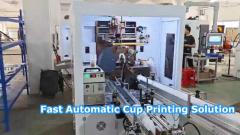 High Speed Automatic Screen Printing Machine for Cups