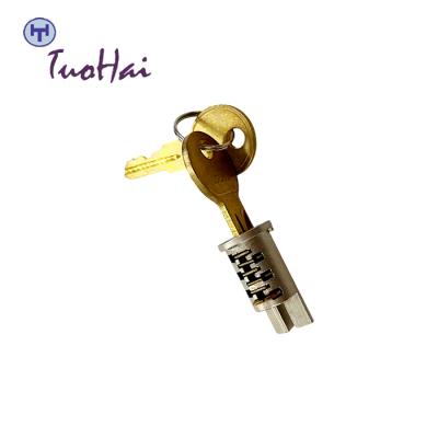 China Key Locking Cylinder w/ Pair of Keys, Single Sided (Hudson) for dial ring LG1783 safe lock for sale