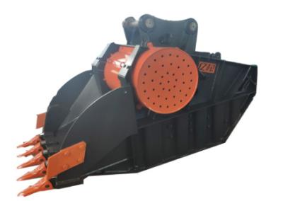 Quality 1-8m3 High Strength Steel Excavator Rock Crusher Bucket 350 Bar for sale