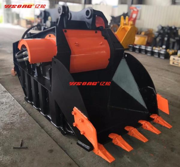 Quality Crushing Bucket For Crushing Stone In Quarrying Mining Construction Demolition for sale