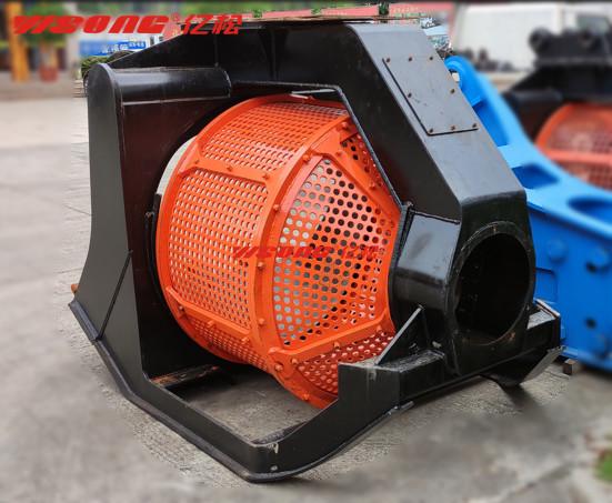 Quality YISONG 360 Degree Rotating Screening Bucket Excavator Buckets for sale