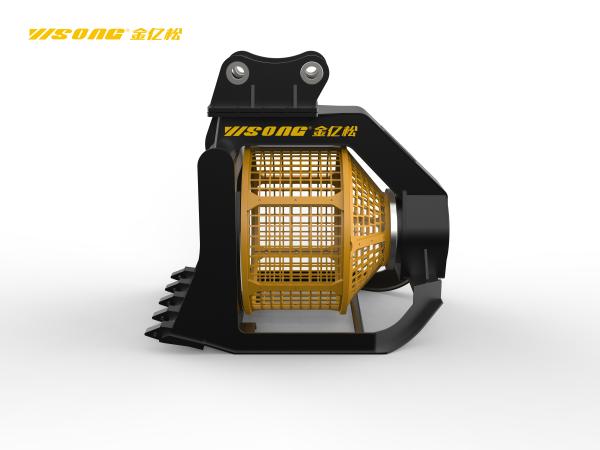 Quality Q355B Q690D NM400 Hardox450 Screening Bucket Attachments For Excavators for sale