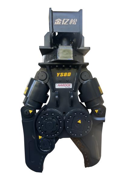 Quality Excavator Attachments 180mm Blade Demo Shear With Rotary Rotating for sale
