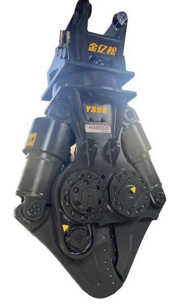 Quality Excavator Attachments 180mm Blade Demo Shear With Rotary Rotating for sale