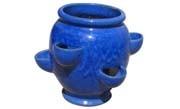 China CeramicTerracotta-Topf-Pflanzer im Freien, Erdbeertöpfe GW7029 zu verkaufen