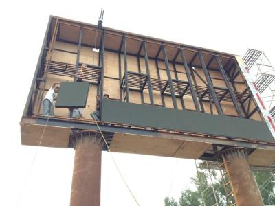China IP65 Waterproof / Dustproof Outdoor Full Color LED Screen P6 For Advertising Media for sale