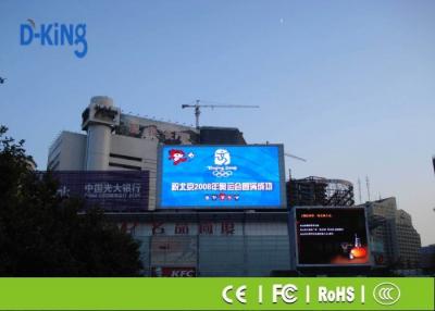 China Bus Station Light Weight Full Color LED Board , Waterproof P6 Outdoor LED Display for sale