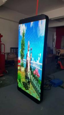 China 3G WIFI Electric Pole PH5 Outdoor LED Video Wall Panels With Wireless Cluster Control for sale