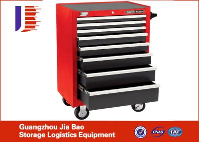 China Heavy Duty Lockable Steel Tool Storage Cabinets With Five Drawers for sale