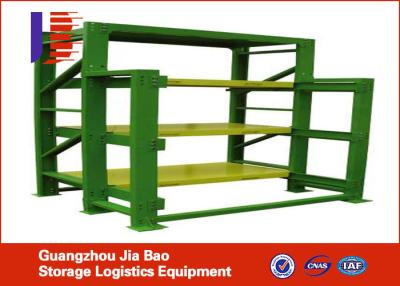 China Green / Blue Metal Heavy Duty Steel Storage Racks Mold Shelf For Warehouse for sale