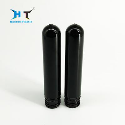 China 40g 28mm van de het Parfum Kosmetisch Plastic Nevel van de Hals Stevig Zwart Kleur de Flessenvoorvormen Te koop