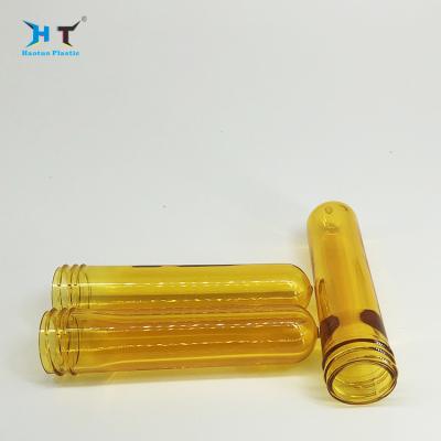 Cina 100 ml di plastica di salto dell'animale domestico preformano 18 G colore di giallo di dimensione di 24/410 colli in vendita