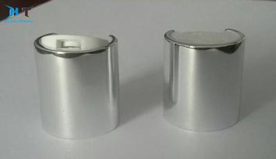 Cina Tappi di bottiglia della lozione dello sciampo del cappotto 24mm colore brillante dell'alluminio dell'oro e dell'argento in vendita