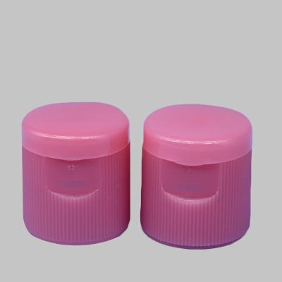 China 20/410 Smooth Wall Color Customized Plastic Flip Top Bottle Cap From Szuhou Haotuo Factory for sale