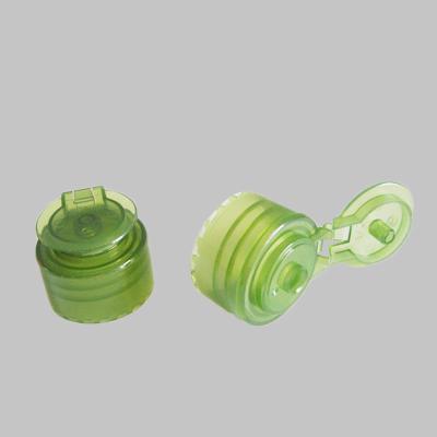 Cina cappucci trasparenti del cappuccio di verde di colore su ordinazione 28mm pp di 24mm per la bottiglia liquida in vendita