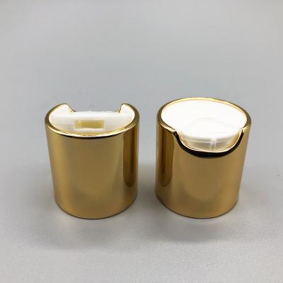 China Tampão plástico pequeno um do disco entregue Dipensing o ouro de alumínio metalizado à venda