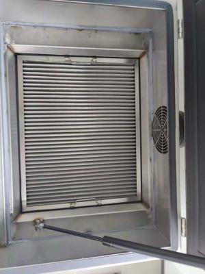 China Microcomputer Control 500W SS Laser Cutting Fume Extractor for sale