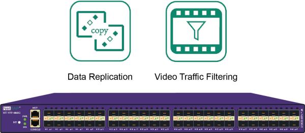 GOLPECITO de la red de la réplica de los datos a la réplica del tráfico de red con la filtración video del tráfico
