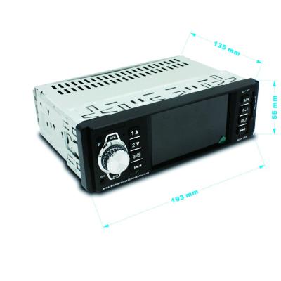 China De universele Enige DIN-Radio Spelermp5 van de Videospeler Van verschillende media Mp4 Mp3 met Bluetooth USB AUX Te koop