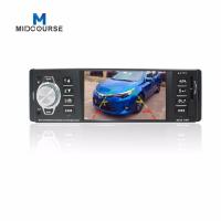 China Universal Single Din Navigation Head Unit  4.1 Inch Screen Car MP5 Player With Bluetooth for sale