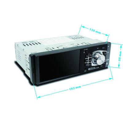 Cina Singola configurazione del riproduttore video dell'automobile di baccano di alta definizione nella macchina fotografica USB FM Bluetooth di retrovisore in vendita