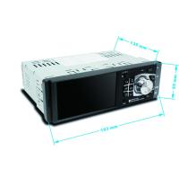 China Universal 1 Din Car Stereo With Touch Screen Single Din Mp5 Player for sale