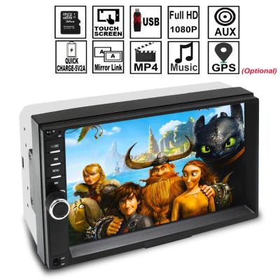 Cina Automobile stereo mp5 di baccano wholesalecar universale del giocatore 2 con fm modulato/blutooth in vendita