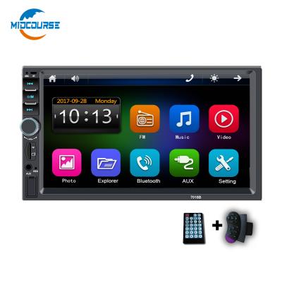 Cina Stereotipia a 7 pollici universale all'ingrosso dell'automobile di Bluetooth del touch screen di baccano 2 in vendita