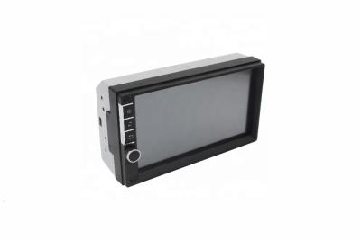 Cina Lo schermo a 7 pollici dell'affissione a cristalli liquidi universale fa scorrere giù il autoradio dell'automobile 2 cinesi di baccano con la deviazione standard USB Bluetooth che inverte la camma in vendita