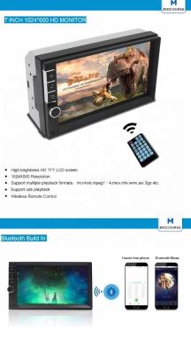 Cina Giocatore a 7 pollici dell'automobile MP5 del nuovo touch screen di multimedia in vendita