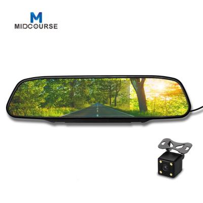 China Vista posterior auto Bluetooth del monitor del espejo del espejo 12V LCD LED de la vista posterior del monitor de HD en venta