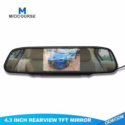 Cina Macchina fotografica universale a 4,3 pollici di inverso dell'automobile con il monitor in vendita